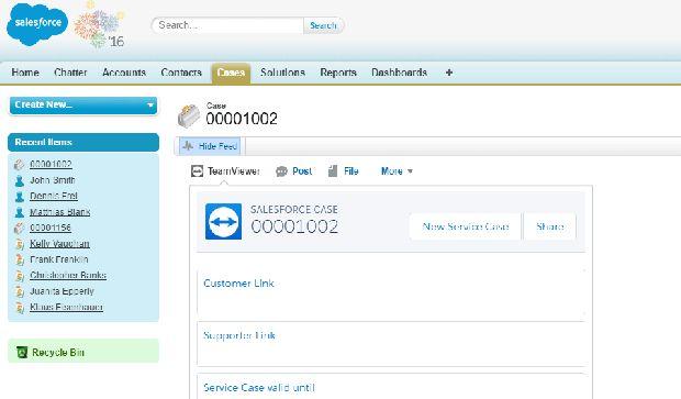 TeamViewer si integra con Salesforce per un CRM più smart