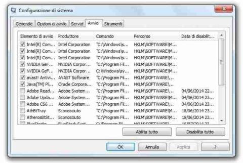 Windows 10 e 7: come disabilitare i programmi all’avvio del PC