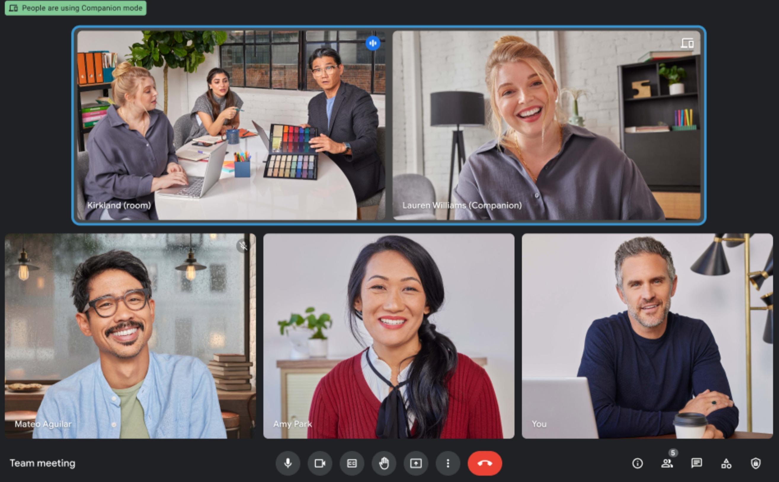 Google Workspace aggiorna Google Meet, Chat e Voice