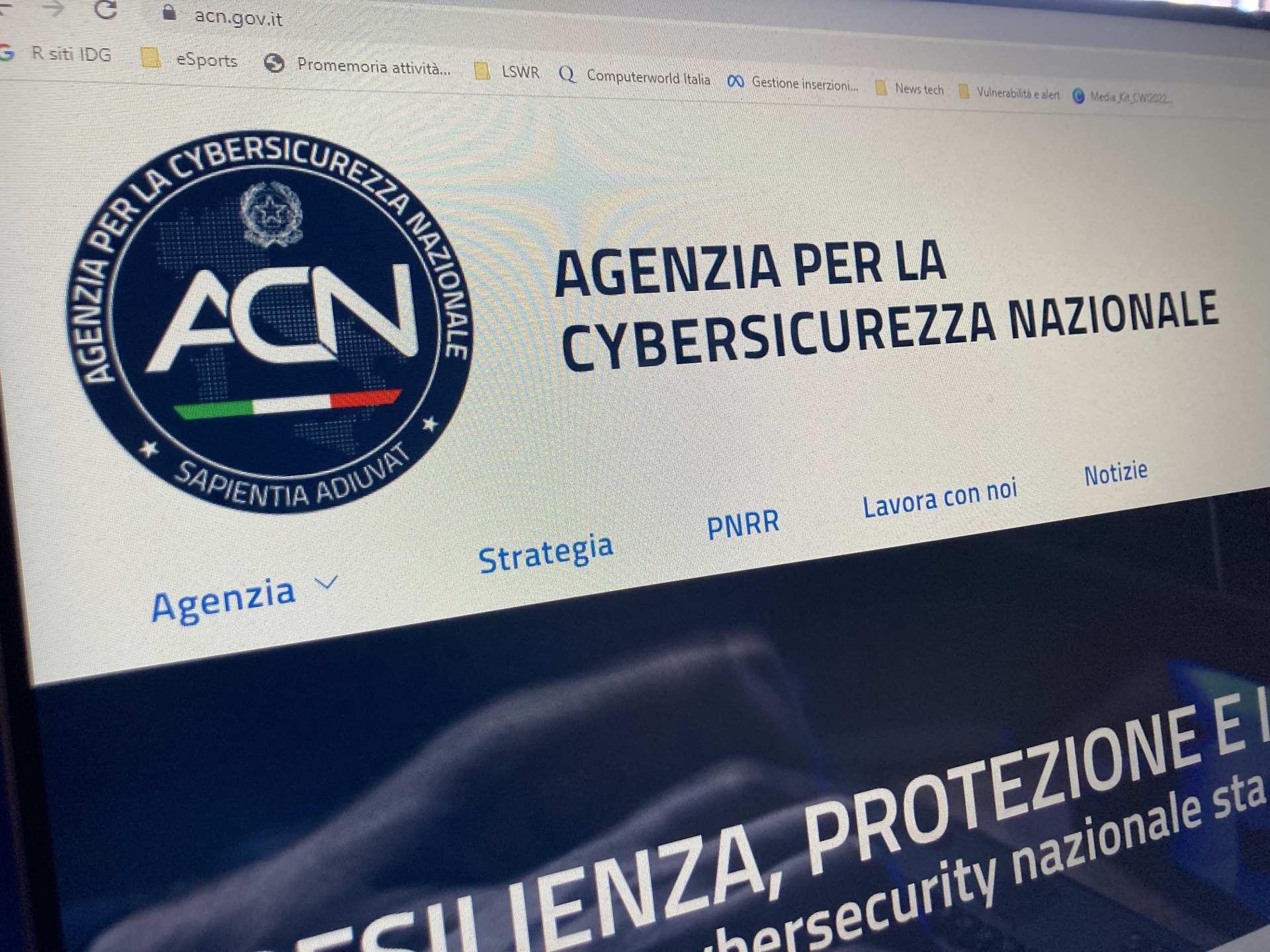 La cybersecurity in sanità secondo l’Acn